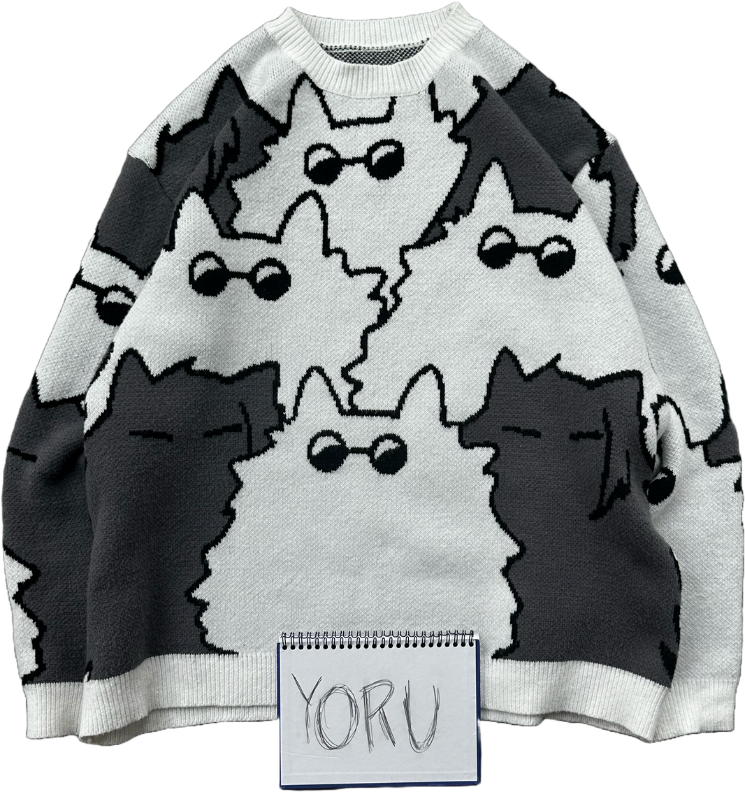 Yoru Apparel | Cat Gojo Knit